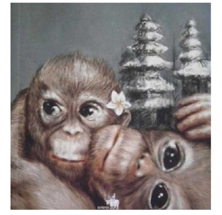 Sepasang Kera yang Berjalan dari Pura ke Pura - Ruang Sastra